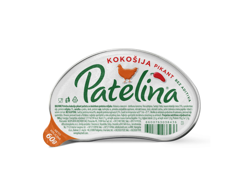 Patelina kokošija pikant • Patelina