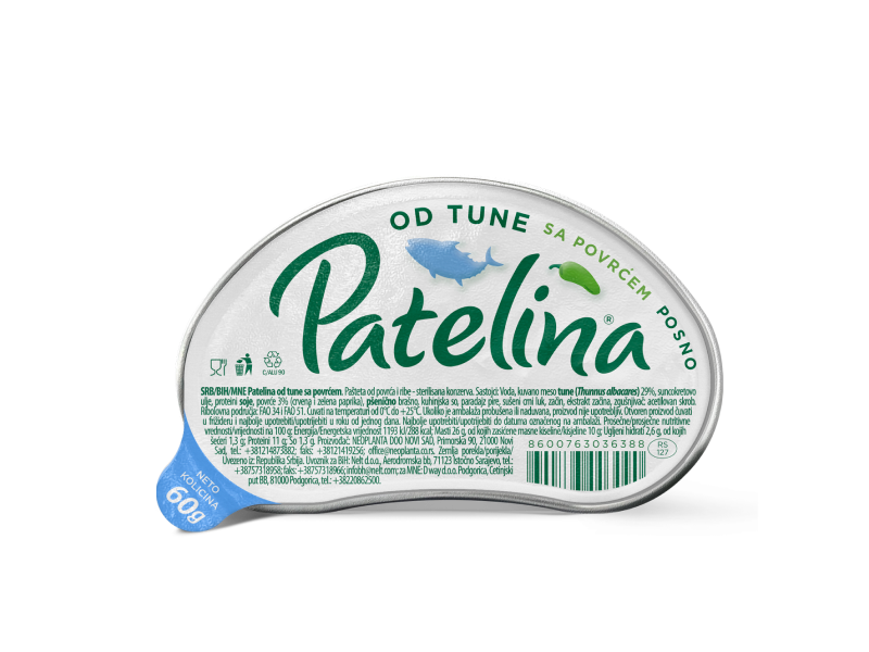 Patelina tuna s povrćem • Patelina